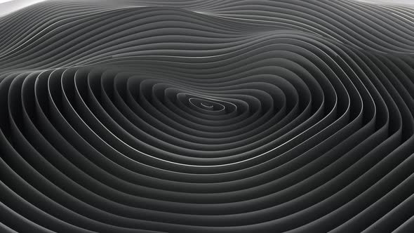 Abstract Ripple Black, Motion Graphics | VideoHive