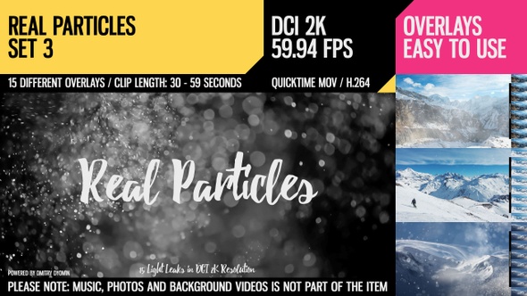 Real Particles (HD Set 3), Motion Graphics | VideoHive