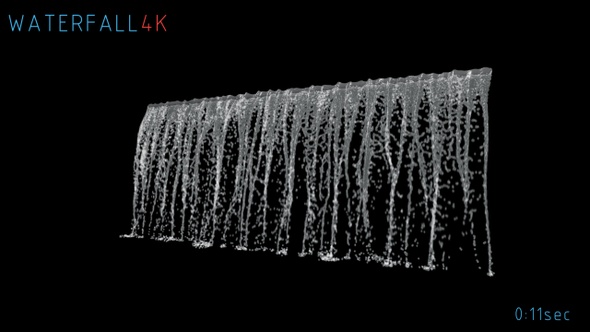 Waterfall 4K, Motion Graphics | VideoHive