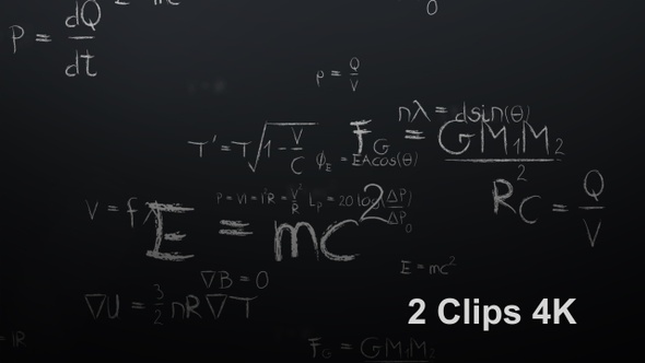 Physics Equation, Motion Graphics | VideoHive