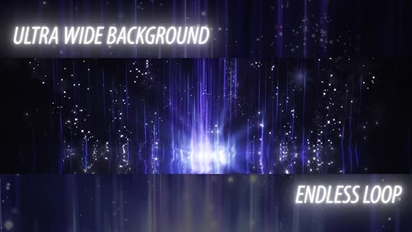 Blue Rising Particles Streaks Background, Motion Graphics | VideoHive