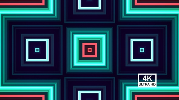 Geometric Seamless Pattern 4K, Motion Graphics | VideoHive