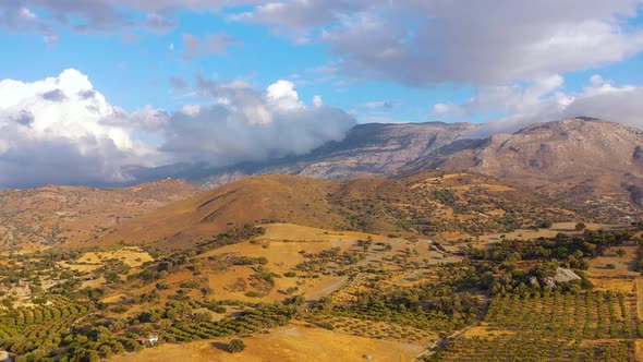 Aerial View of Crete Island Greece, Stock Footage | VideoHive