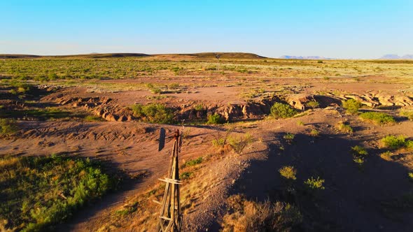 Empty Ranch and Texas Tumbleweeds, Stock Footage | VideoHive