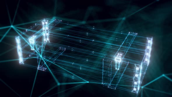 Army Box Hologram Close Up 4k, Motion Graphics | VideoHive