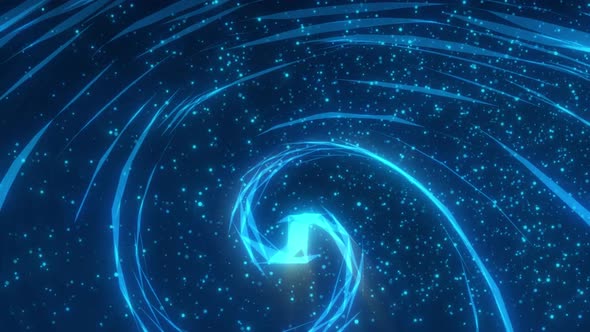 Blue particles moving background, Motion Graphics | VideoHive