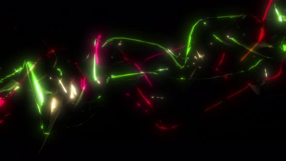 Energy Streaks Looping Video Background, Motion Graphics | VideoHive