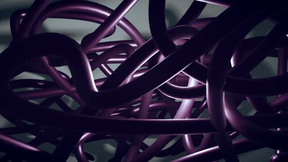 3D Pipes Rotate Animation, Motion Graphics | VideoHive