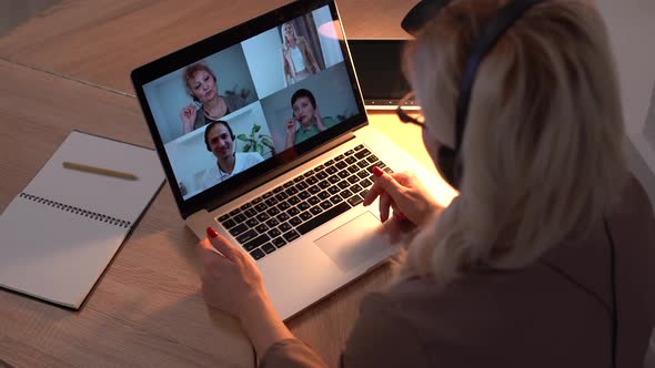 Video Call Facetime Chatting Communication Concept, Stock Footage ...