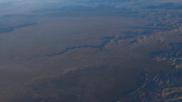 Cinematic Shot of Grand Canyon From Space, Stock Footage | VideoHive