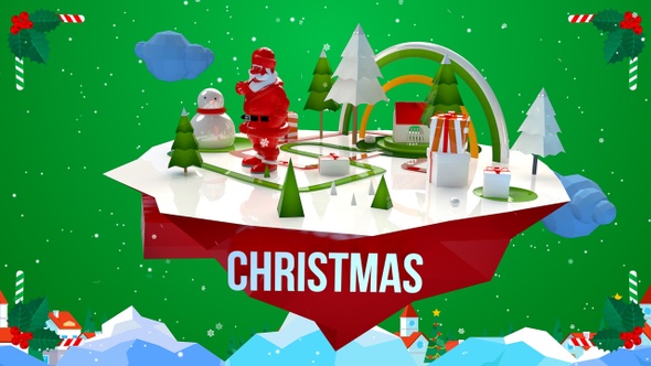 Merry Christmas, Motion Graphics | VideoHive