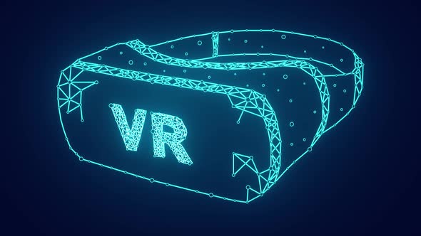 VR : Virtual reality headset Animation, Motion Graphics | VideoHive
