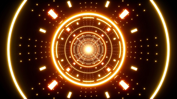 VJ Neon Light Beam Disco Background Loop 4K by shnfilm | VideoHive