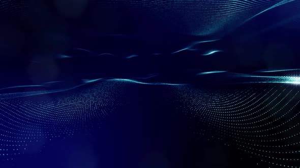 3d Looped Bg Data Flow Concept Scifi Background Digital Space, Motion ...