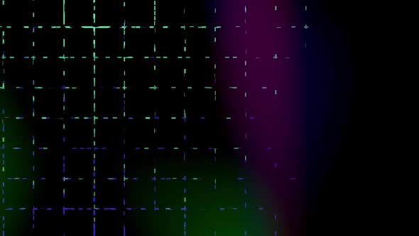 colorful grid hologram hud, Motion Graphics | VideoHive