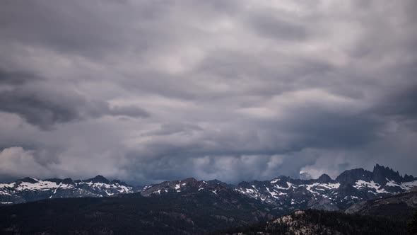 Time Lapse Mountain Storm Clouds, Stock Footage | VideoHive