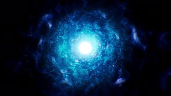 Underwater Deep Blue Energy Effect Loop 4K, Motion Graphics | VideoHive