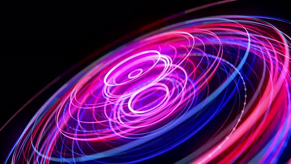 Light Flow in Ring Structure, Motion Graphics | VideoHive