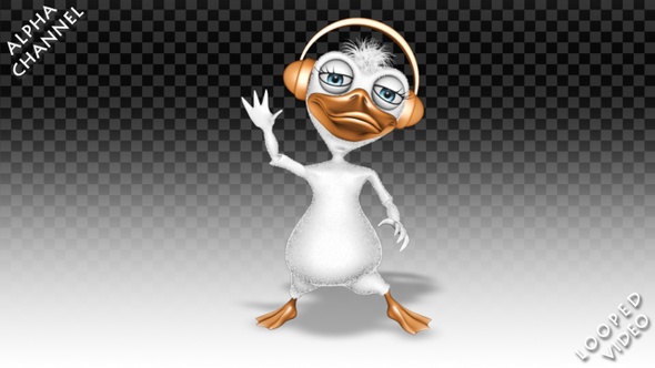 3D Duck - Break Dance, Motion Graphics | VideoHive