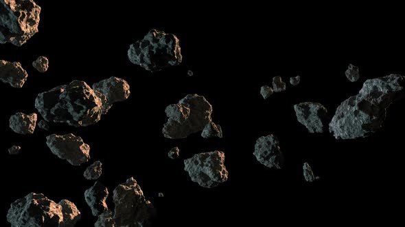 Meteorite cluster, Motion Graphics | VideoHive