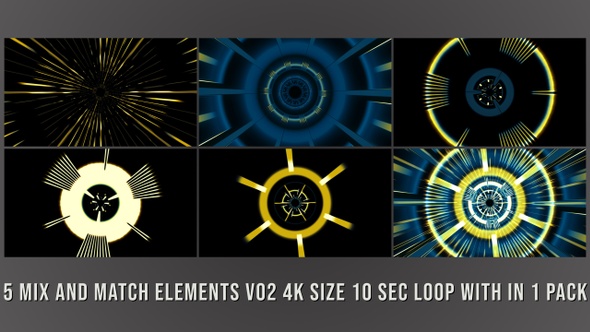 Mix and Match Elements Pack V02, Motion Graphics | VideoHive