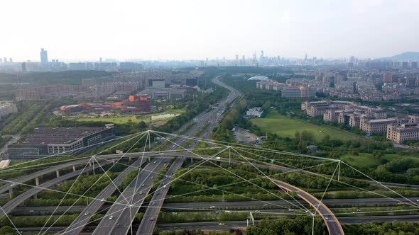 Smart traffic big Data concept, Stock Footage | VideoHive