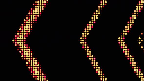 animated line shapes of glowing neon lines, on black background, Motion ...
