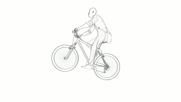 Blueprint by Bike, Motion Graphics | VideoHive