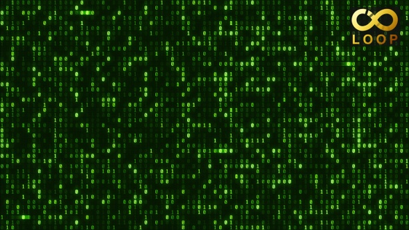 Binary Code Matrix, Motion Graphics | VideoHive