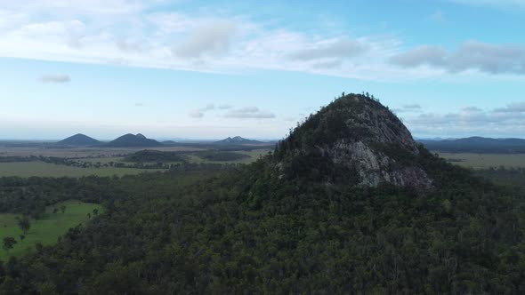 4K Drone Mt Baga Rockhampton, Stock Footage | VideoHive