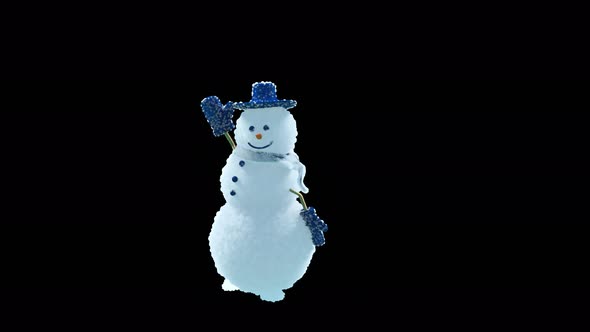 60 Snowman Dancing 4K, Motion Graphics | VideoHive