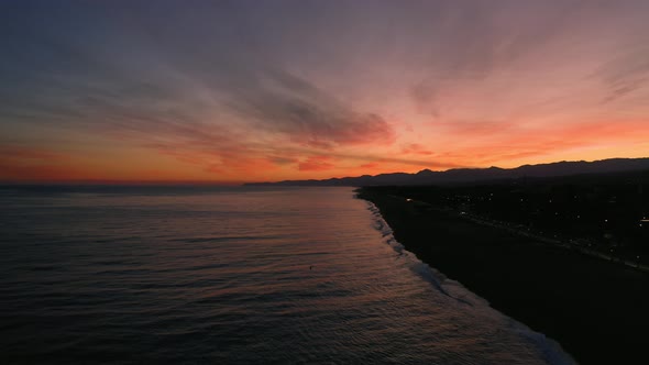 Insane sunset on the ocean , Stock Footage | VideoHive