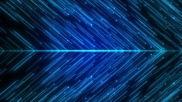 Digital Blue Lines abstract visual geometry motion graphic technology ...
