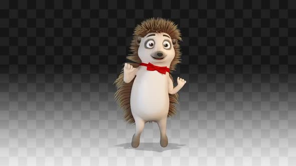 Hedgehog Dancing Funny Dance, Motion Graphics | VideoHive