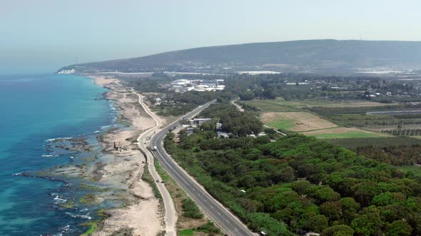 The Israeli Coast of the Mediterranean Sea , Stock Footage | VideoHive