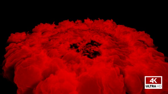 Red Smoke Shockwave Explosion, Motion Graphics | VideoHive