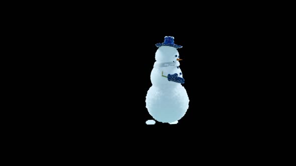 Snowman Dancing HD, Motion Graphics | VideoHive