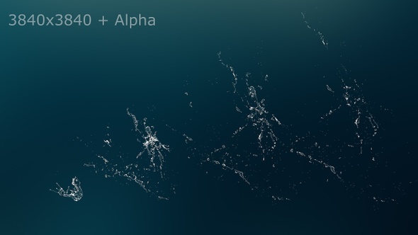 Water Splash Fast Sideways, Motion Graphics | VideoHive