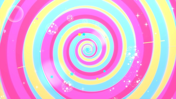 Rainbow Swirl And Sparkles, Motion Graphics | VideoHive
