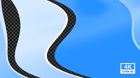 Simple Wavy Transition 4K, Motion Graphics | VideoHive