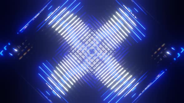 Strobe Striped Abstract Trendy Surreal Futuristic Multicolor Psychedelic Hypnotic VJ Seamless ...