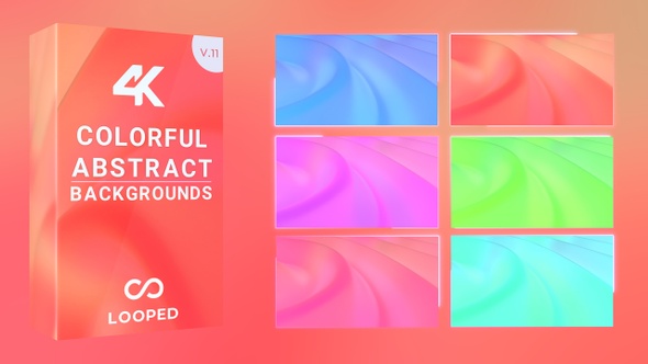 Colorful Background Pack, Motion Graphics | VideoHive
