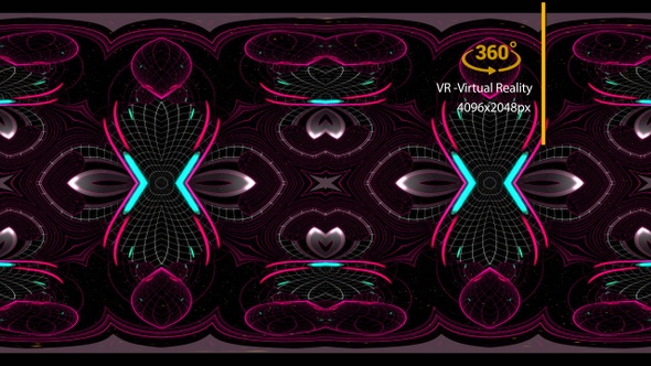 VR 360 Tunnel Psychedelic 01 Virtual Reality, Motion Graphics | VideoHive