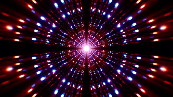 VJ Neon Light Beam Disco Background Loop 4K by shnfilm | VideoHive