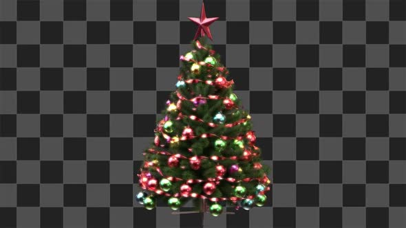 Christmas Tree Loop, Motion Graphics | VideoHive