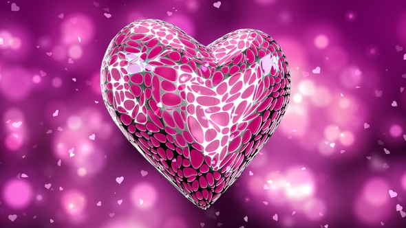 Modern Heart Pink, Motion Graphics | VideoHive