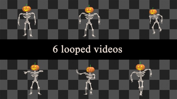 Jack O Lantern Dance Pack, Motion Graphics | VideoHive