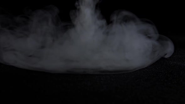 Smoke Spraying From Top To Down And Rotating, Stock Footage | VideoHive