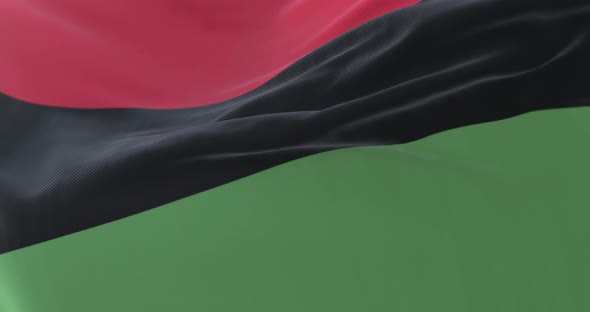 Pan Africanism Flag Waving, Motion Graphics | VideoHive