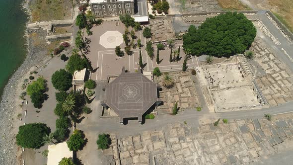 Aerial view of Capernaum, Stock Footage | VideoHive
